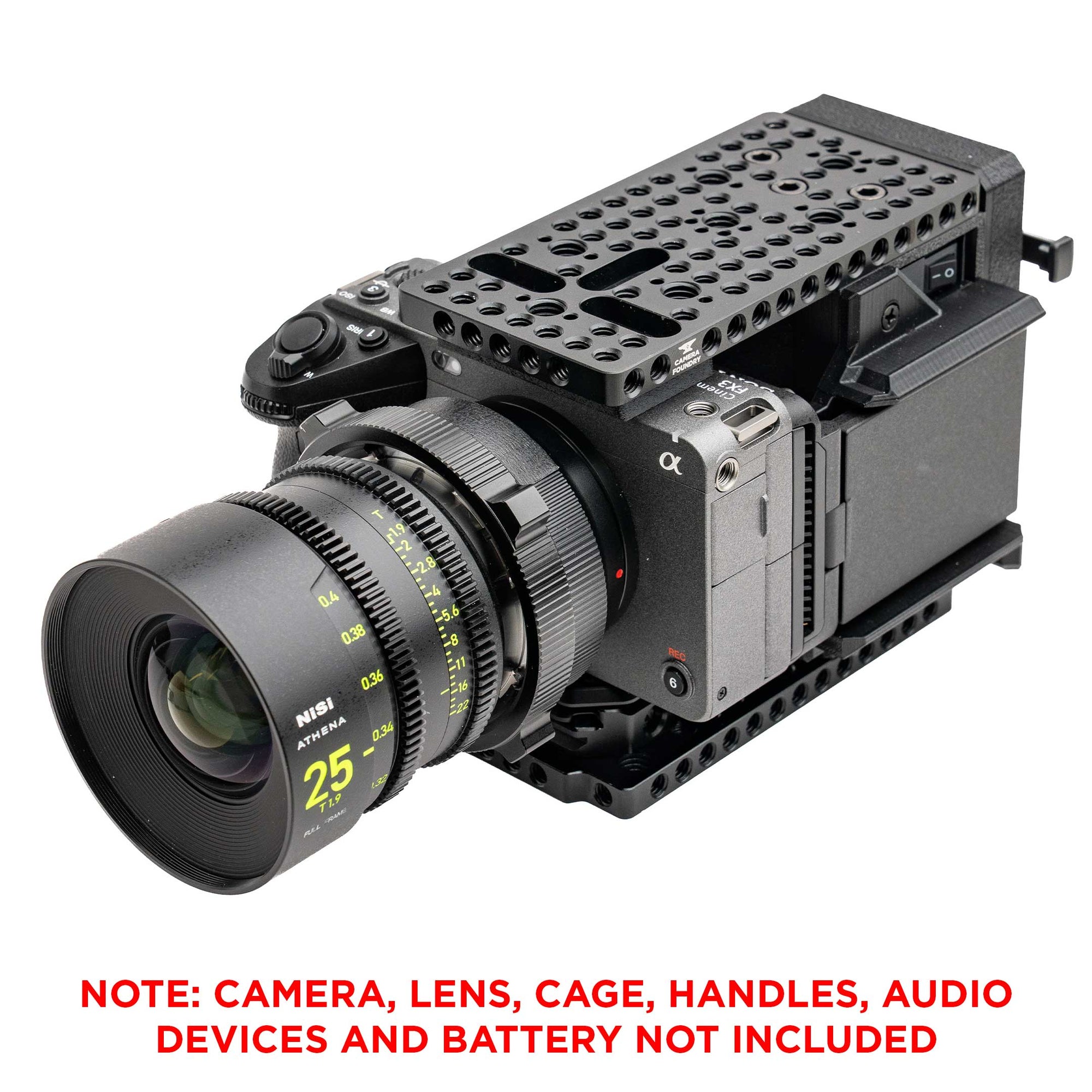 CineBack® for FX3 and FX30